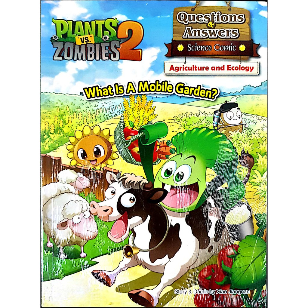 PLANTS VS ZOMBIES - QUESTIONS & ANSWERS ( SCIENCE COMIC ) | Shopee Malaysia