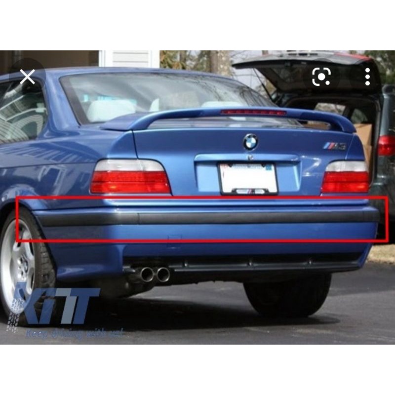 REAR BUMPER STRIP BMW E36 sedan NEW. TAIWAN | Shopee Malaysia