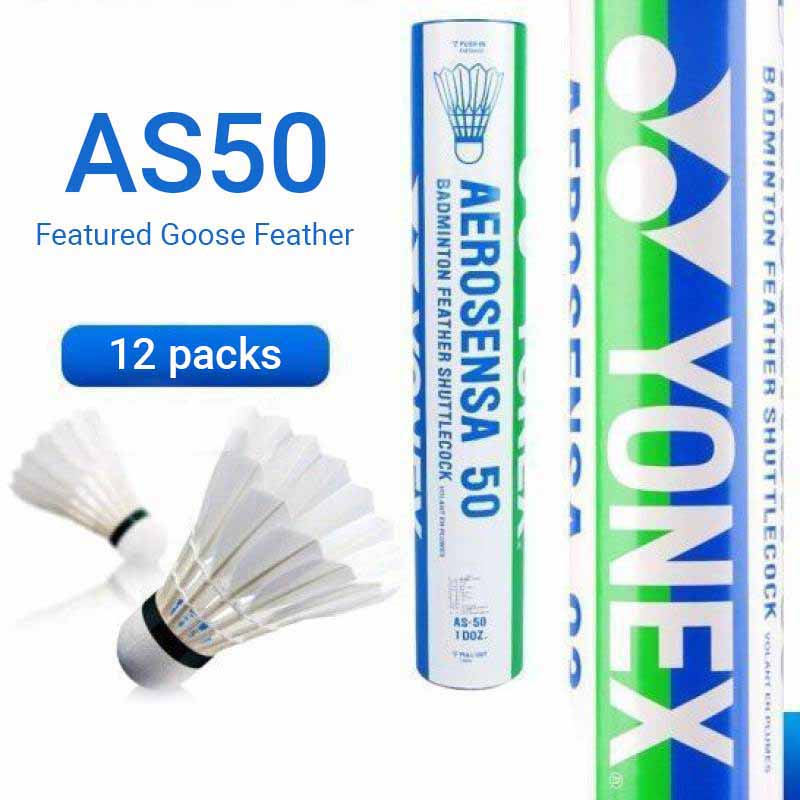 Yonex Aerosensa 50 Badminton Feather Shuttlecock (12 In 1) | Shopee Malaysia