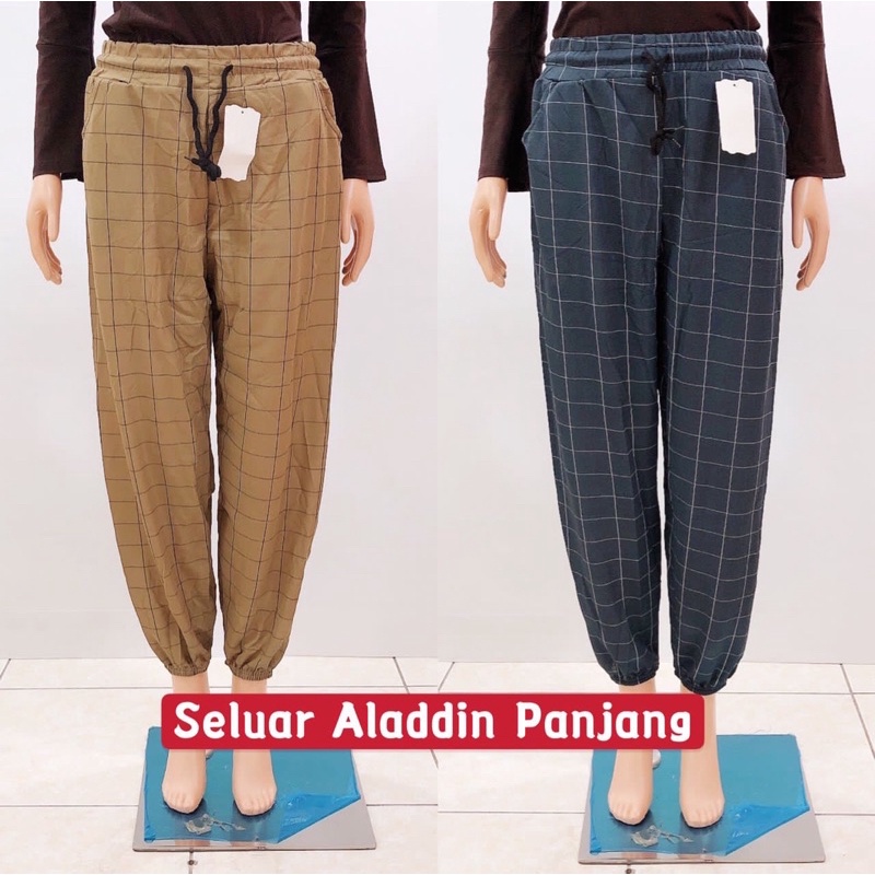 Seluar Aladdin Panjang Perempuan/ Lady Aladdin Long Pants/ Aladdin Long ...