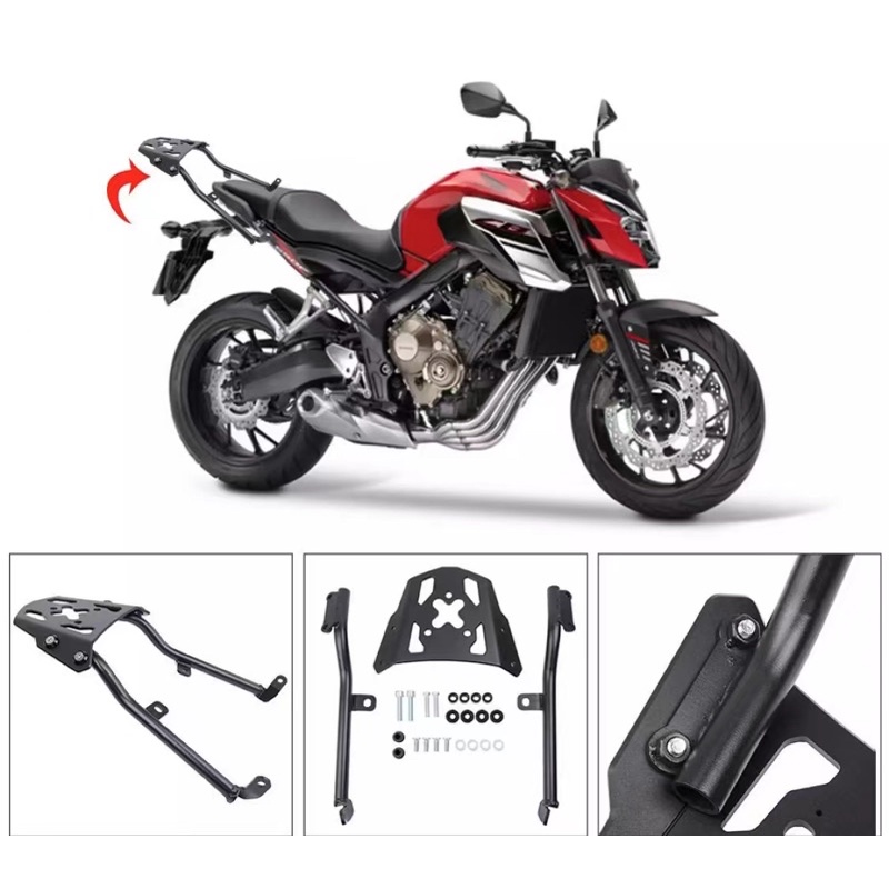 CB650F CB650 F CB 650 F 650F Motorcycle Accessories Rear Luggage Rack ...