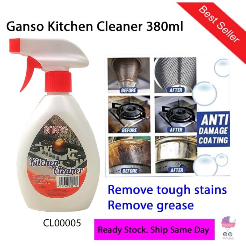 🇲🇾[M'sia] 🇲🇾 Kitchen Cleaner Pembersih Dapur Gas Remove Tough Stains ...