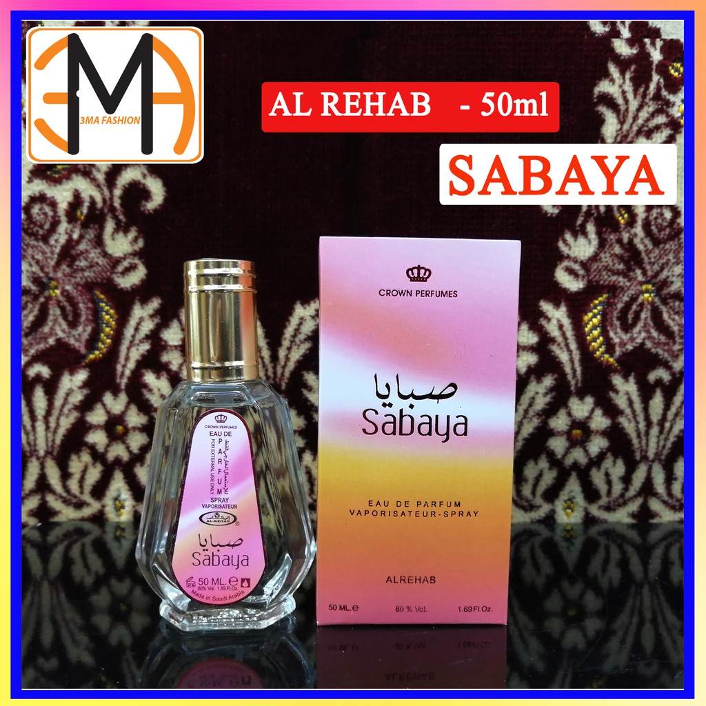 AL-REHAB SABAYA-50ml (Edu De Perfume) | Shopee Malaysia