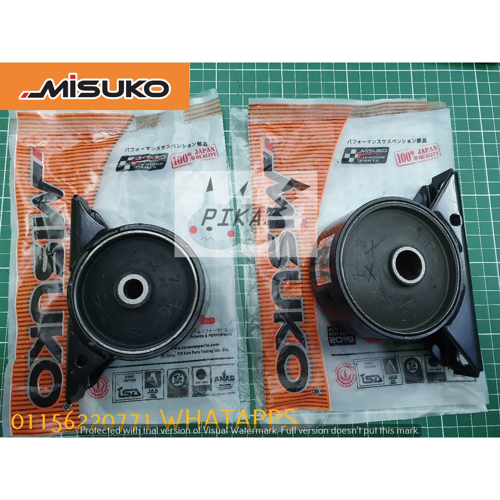MISUKO WIRA Full rubber racing engine mounting front & rear wira / gs r ...