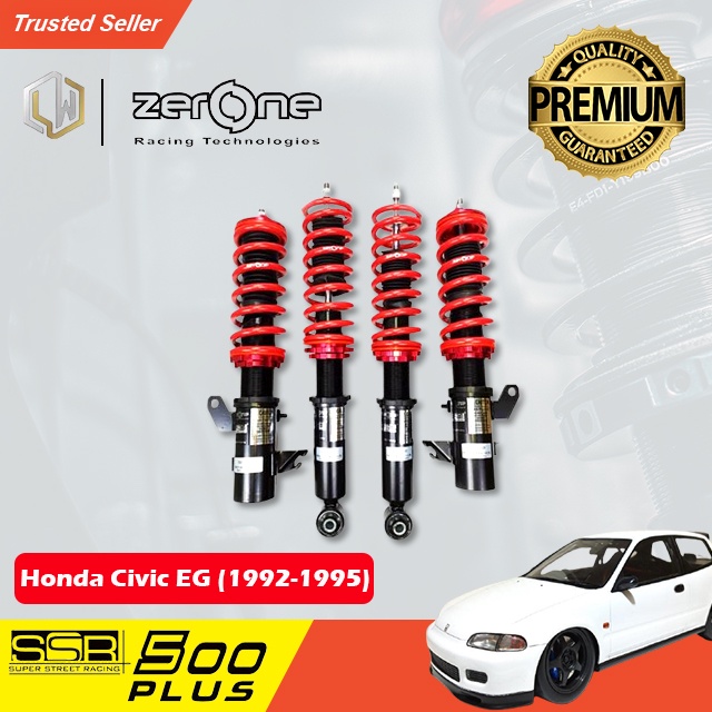 Honda Civic EG EG6 EG9 (1992-1995) - Zerone SSR 500 Plus HiLow ...