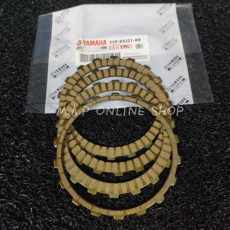 Yamaha LC135 First Model V1 4 Speed Clutch Disc Plate Standard Oem Thai Yamaha Original | Shopee ...