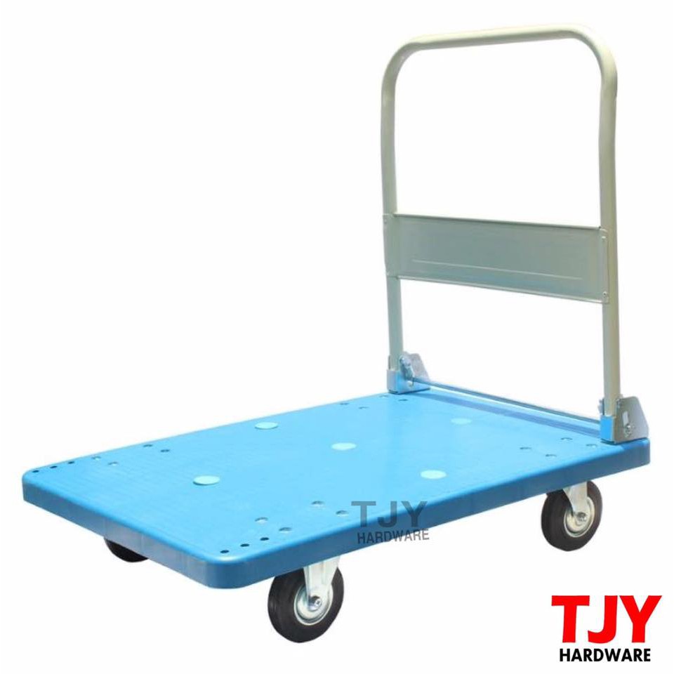 Iron Bull 400kg 600kg Foldable PVC Platform Hand Truck Trolley Kereta ...