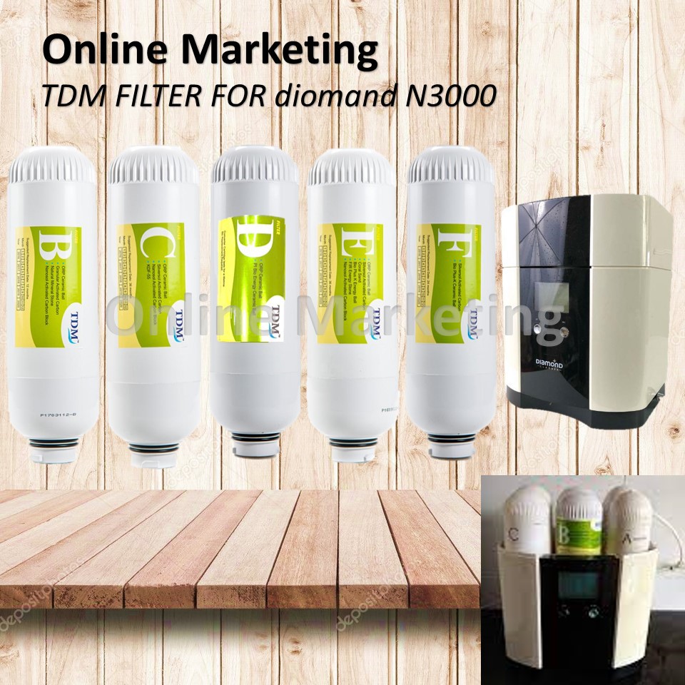 TDM DM classic Filter For Diamond Classic N3000 Water Filter Catridge ...