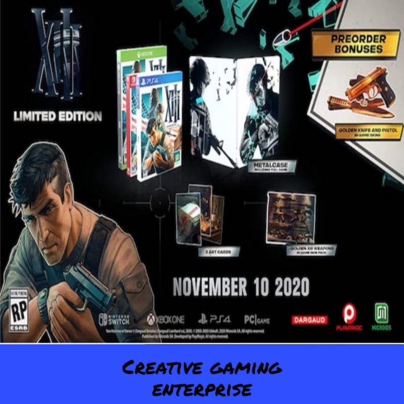 (Clearance) PS4 XIII Remake Limited Edition (Eng)(New & Sealed) | Shopee Malaysia