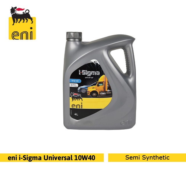 Eni i-Sigma Universal 10W-40 Semi Synthetic Diesel Engine Lubricants ...