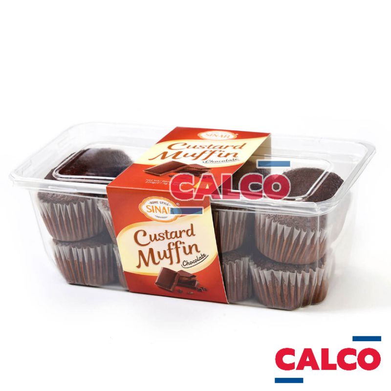 [CALCO] Sinar Custard Muffin Assorted Cake 160g / 220g Honey/Pandan ...