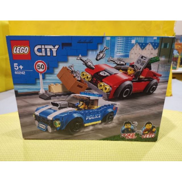 [BOB] 60242 Original LEGO CITY Police Highway Arrest New MISB | Shopee ...