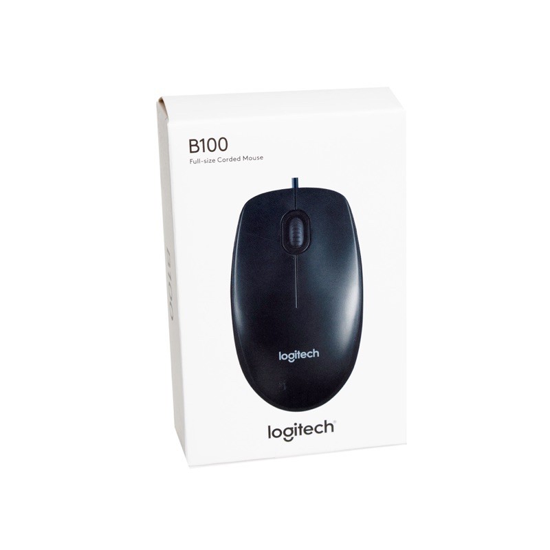 [READY STOCK] B100 Logitech Optical USB Mouse | Shopee Malaysia