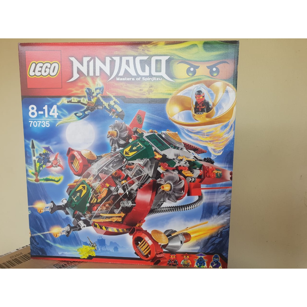 Lego Ninjago 70735 Ronin R.E.X. (Used set/Complete with manual & box ...