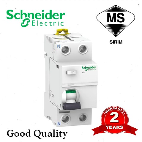 Schneider Easy9 40a 100 mA 2 pole Elcb/RCCB | Shopee Malaysia