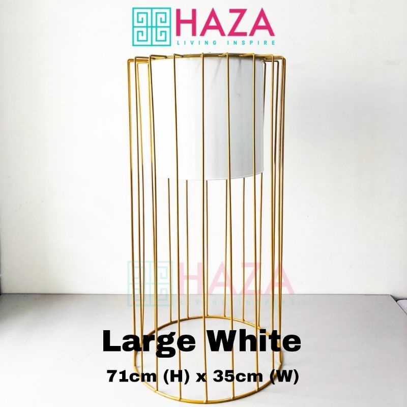 HAZA | BIRGIT Pot Gold Flower Vases Nordic Scandinavian luxury home ...