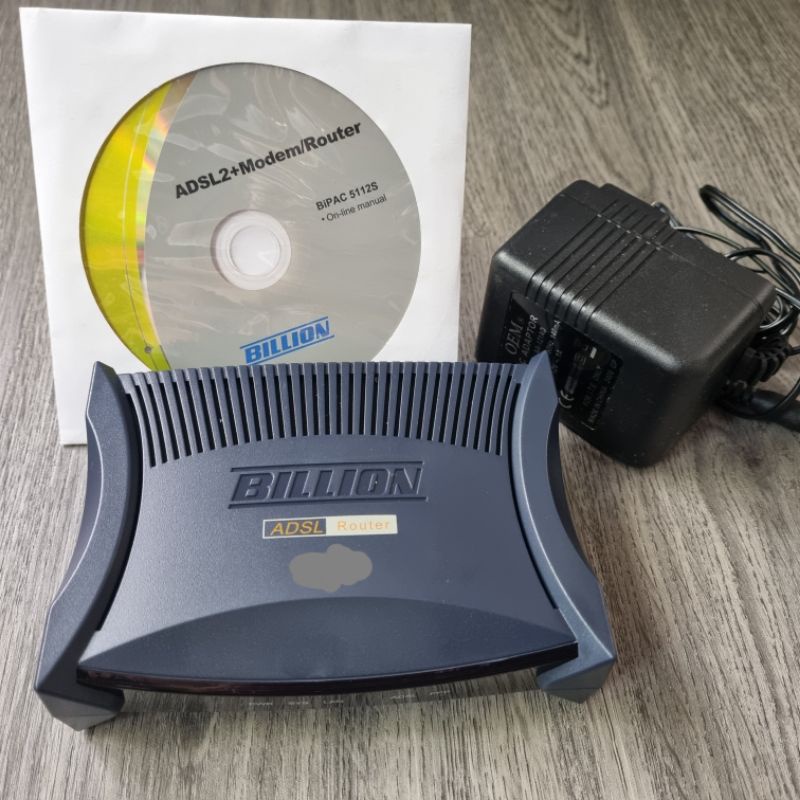 BILLION BiPAC ADSL2+ Modem/Router | Shopee Malaysia