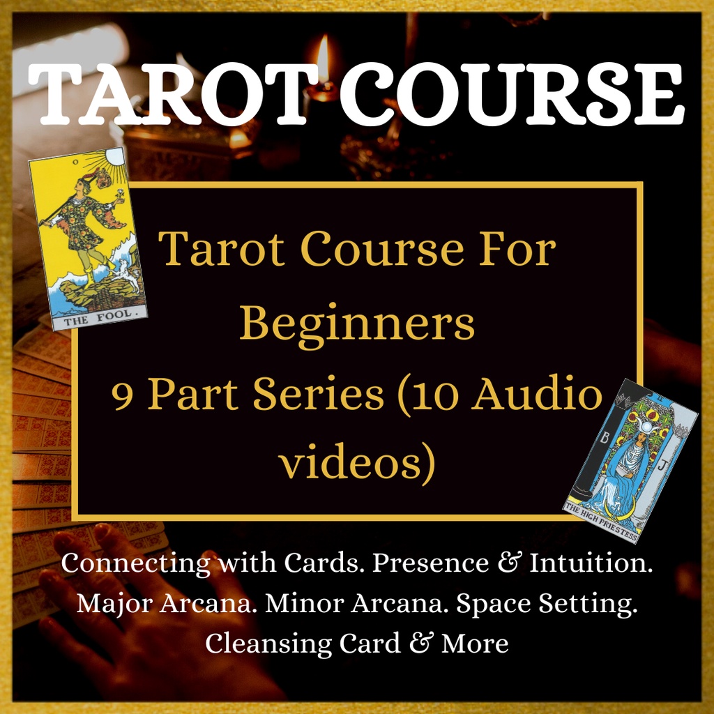 Tarot Short Course: Learn about the Basic of Tarot: Connecting with Cards, Major & Minor Arcana ...