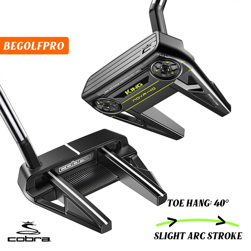 Cobra KING Vintage Nova-40 Putter (Slant Neck) - Arc Stroke | Shopee ...
