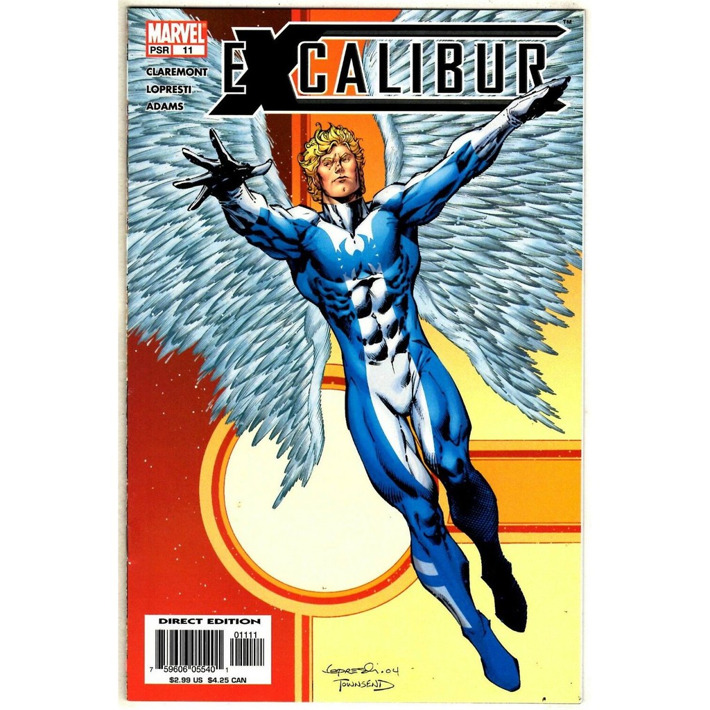 Excalibur 11 (2005) FN+ Angel, White Queen, Magneto, Dark Beast ...