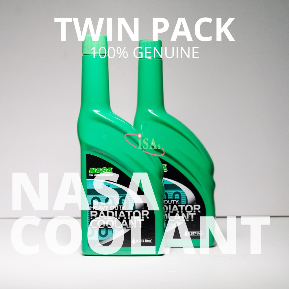 Genuine Nasa Heavy Duty Radiator Coolant Twinpack (2 bottles) | Shopee ...