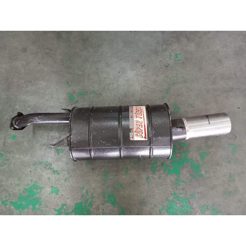 EXHAUST MATOLA PROTON WAJA TURBO MUFFLER 3.5 INCH | Shopee Malaysia