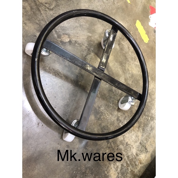 HEAVYDUTY 4WHEELS PREMIUM GAS STOVE STAND_4 RODA GAS STAND_KAKI TONG ...
