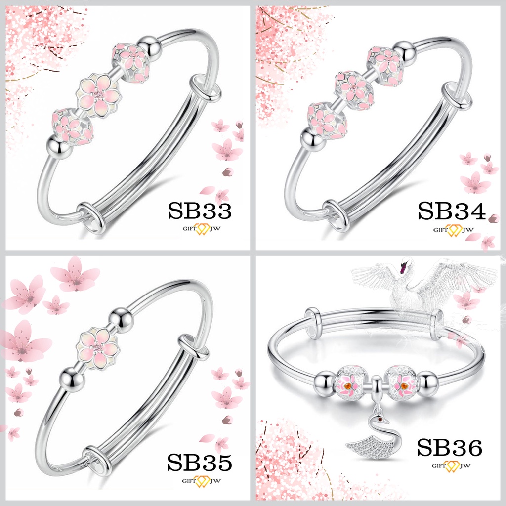 [FREE SHIPPING]- SB33 Gelang Tangan Silver Korea/S925 Rantai Tangan ...