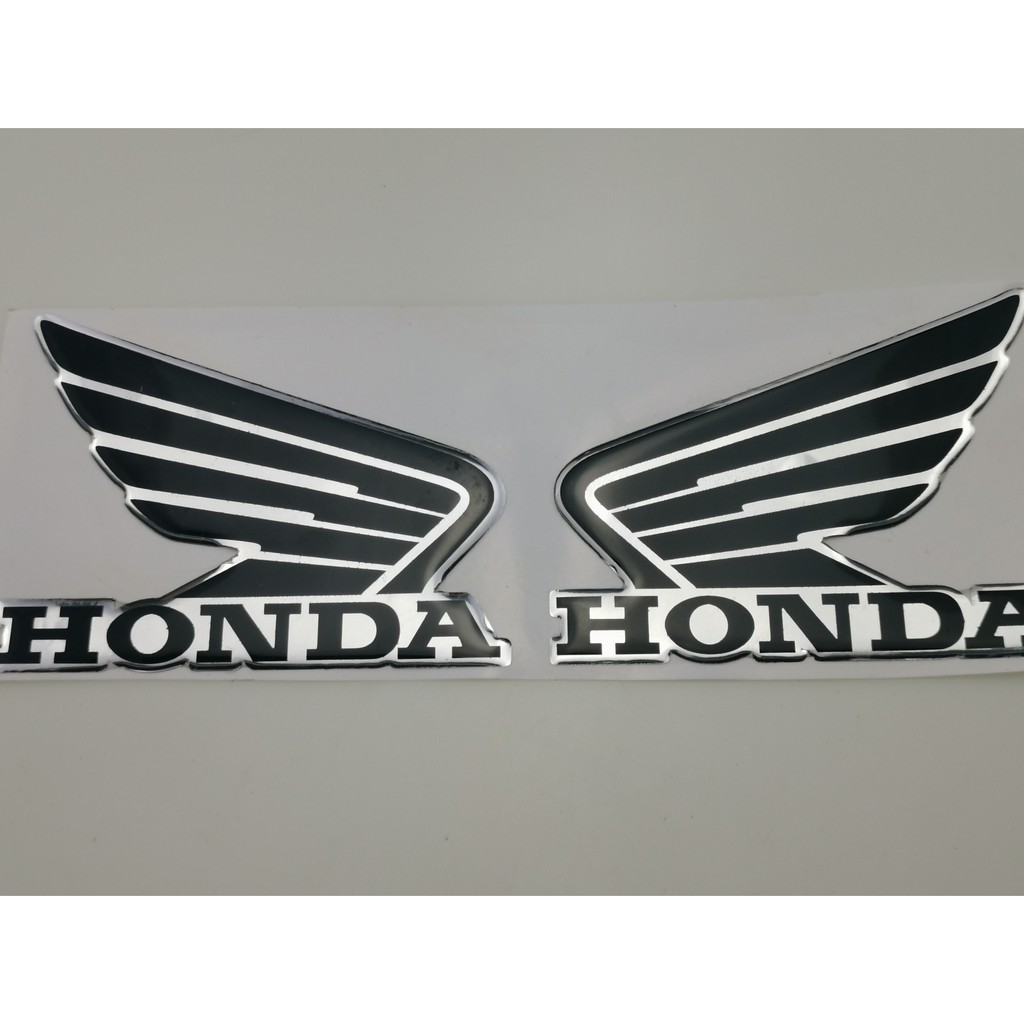 Honda Wing Sticker With Resin Coating | Shopee Malaysia