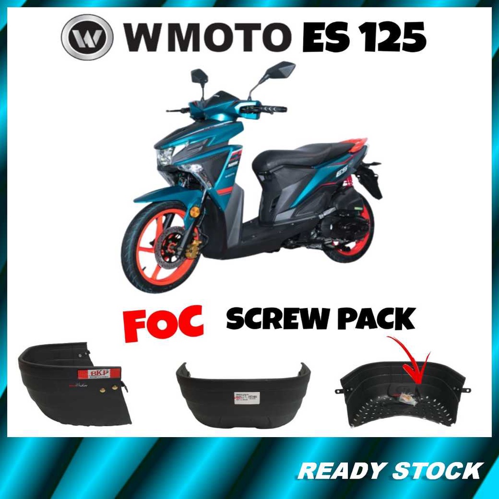 WMOTO ES125 100% Original BKP Bakul PVC Motorcycle Raga Basket With ...