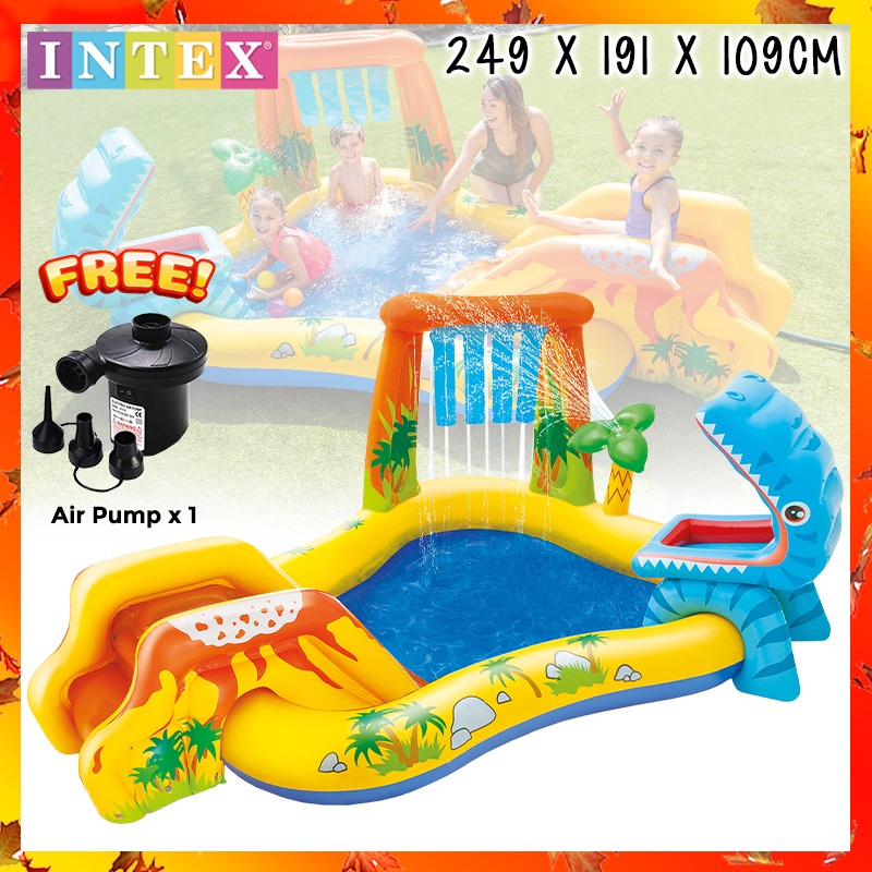 INTEX ORIGINAL 10 DESIGN Play Center Children Toy Playground Inflatable ...