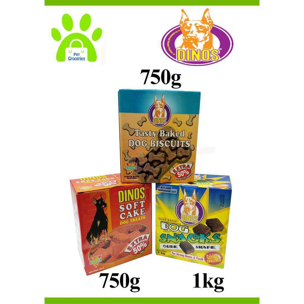 Dinos Soft Cake 750g/Tasty Baked Biscuit 750g/Snack Cube Shape 750g ...