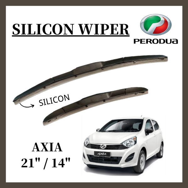 Perodua AXIA Original silicone Wiper Blade (1SET) | Shopee Malaysia