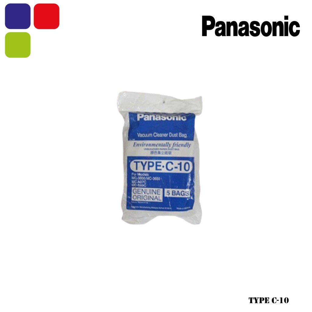PANASONIC PAPER DUST BEG FOR MC-3600 | TYPE C-10 | Shopee Malaysia