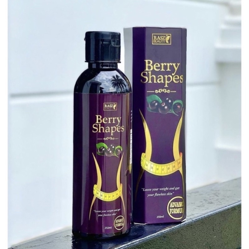 BERRY SHAPE COMBO 2 BOX 💯 ORIGINAL KURUS DETOX GLOWING PUTIH JERAWAT ...