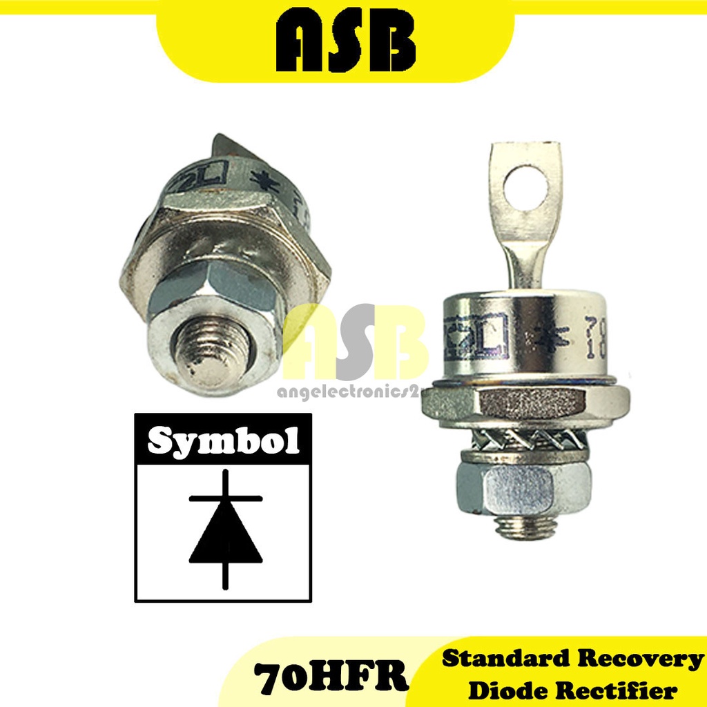 Standard Recovery Diode Rectifier 70HFR ( 40 / 60 / 80 / 100 / 120 ...