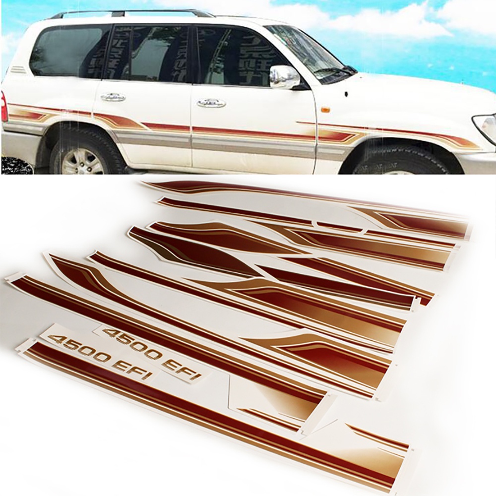 Car Body Decal Sticker Emblem For Toyota Land Cruiser 100 LC100 1998 ...