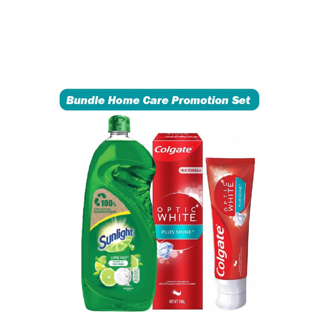 Sunlight Dishwash Lime Liquid 900ml + Colgate Optic White Toothpaste ...
