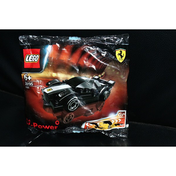 Lego Ferrari FXX 30195 Shell V-power Sealed Set Roll-Back Power ...