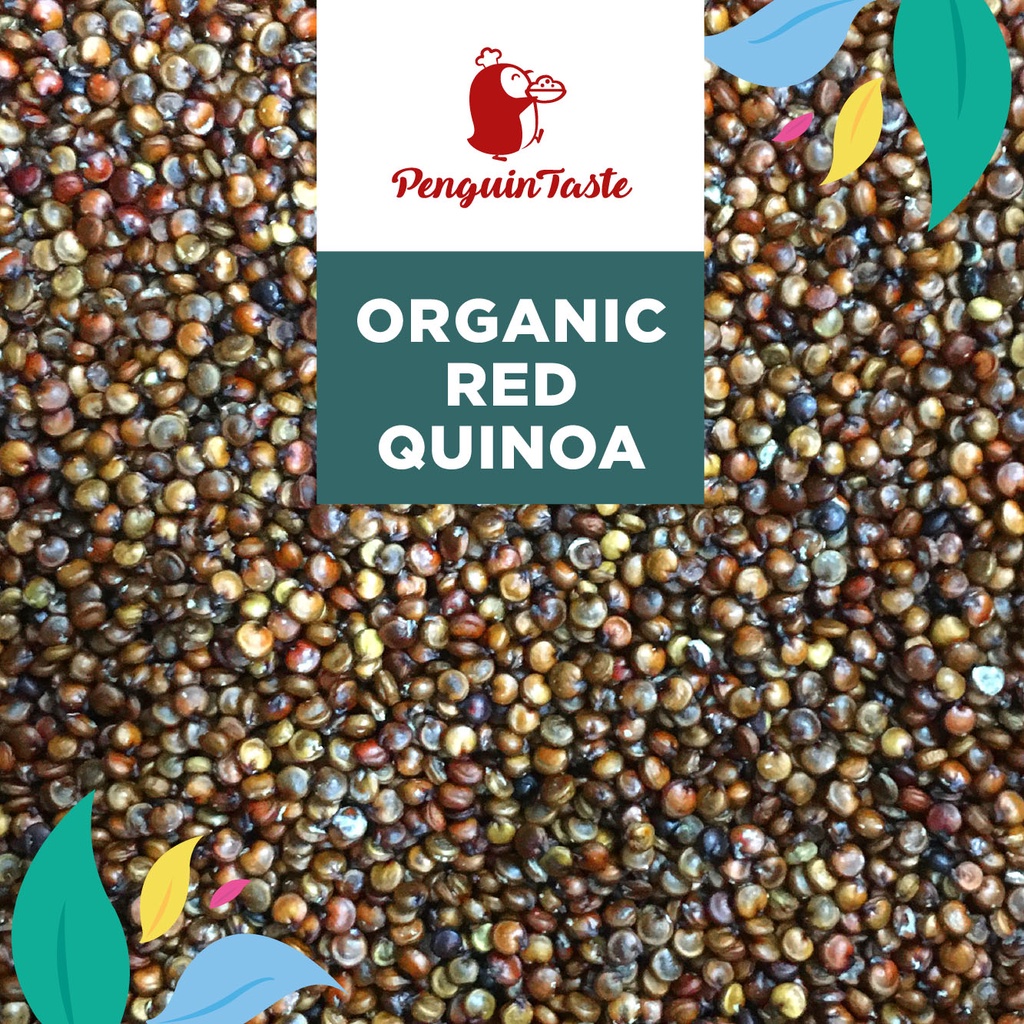 HALAL Organic Red Quinoa by PENGUIN TASTE/ Healthy Snack/ JAKIM HALAL ...