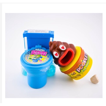 [Super Unique]combo 1 Toilet Candy, 1 Shit Pooplets toy Cola flavor ...