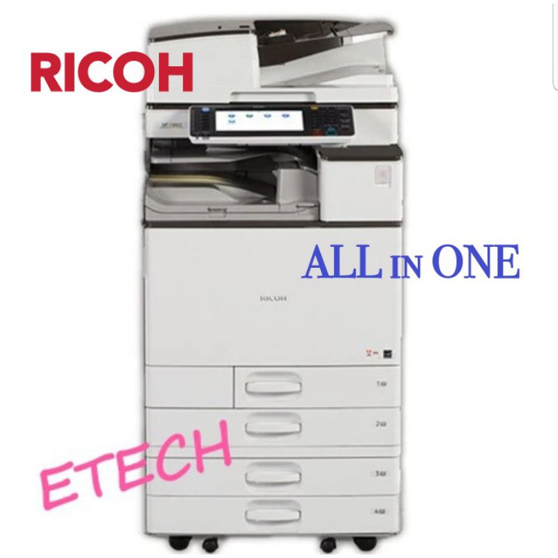 Ricoh Aficio MP2554 MP3554 Black& White Photocopier Copy Machine ...