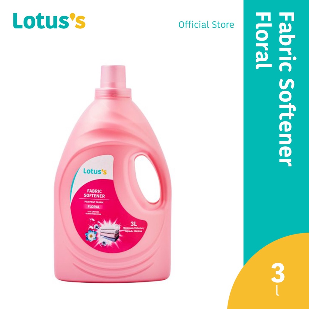 Lotus's Fabric Softener Floral 3L | Shopee Malaysia
