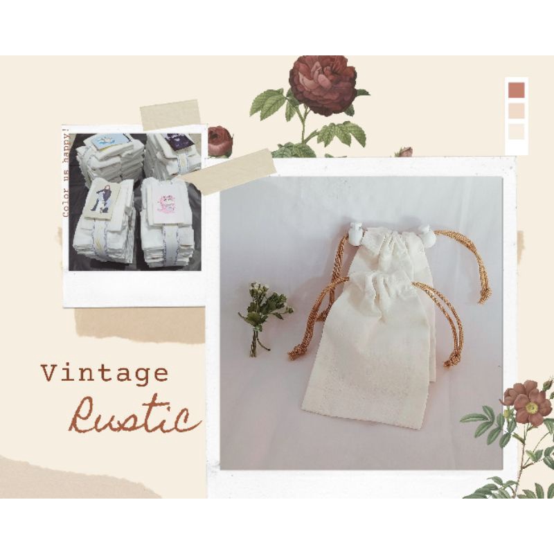 Aesthetic rustic Prop Pouch | Shopee Malaysia