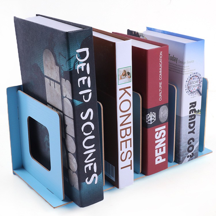 Rak Susun Buku Rak Kayu Penghadang Buku Wooden Dekstop Book Rack/ DIY ...