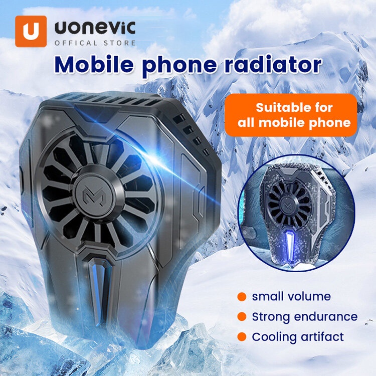 Mobile Phone Phone Cooler Radiator Phone Cooling Fan Case Cold Wind ...