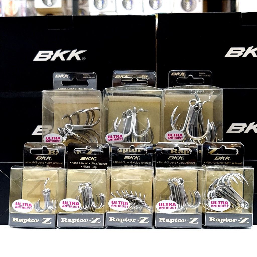 Treble hooks BKK RAPTOR-Z (Price Is For One Box) | Shopee Malaysia