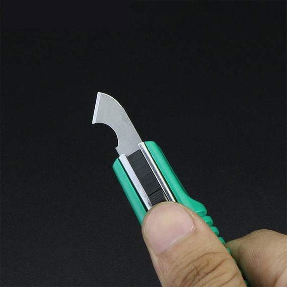 Utility Knife Auto-lock Paper Cutter Razor Blades Knife Leather Cutting ...
