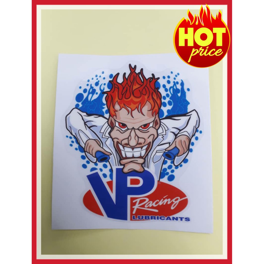 💥VP Racing Mad Scientist Sticker Decal For Motorcycle and Car💥 | Shopee ...