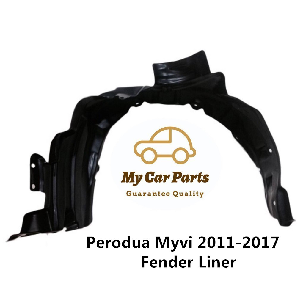 Perodua Myvi 2011-2017 Lagi Best FRONT Daun Pisang (Fender Liner/Fender ...